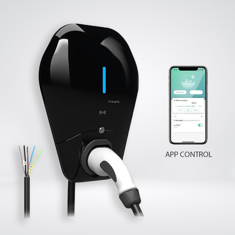 EV Wall Charger - 7kW 22W AC Home Charging Solution - Grasen Power