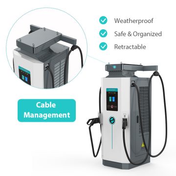 EV Charging Station with Cable Management System - Grasen