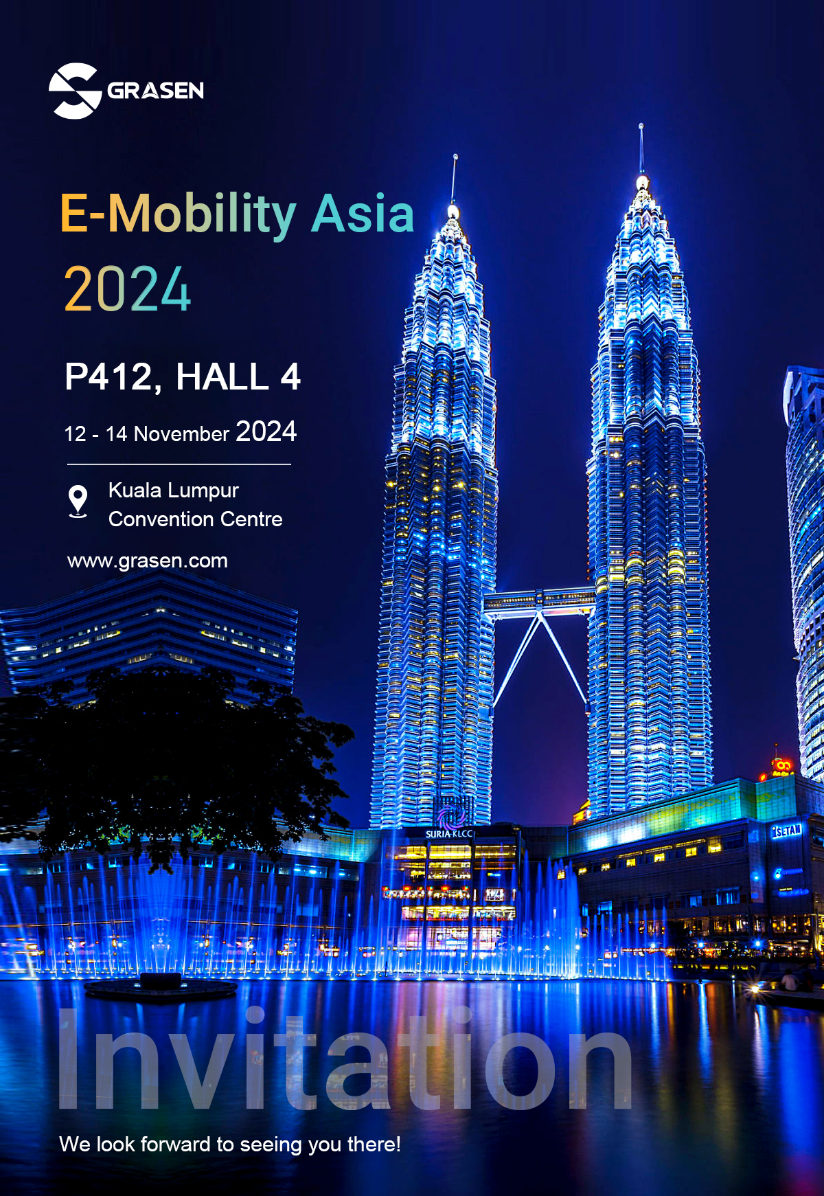 Grasen and Nichcom Co-Exhibiting at E-Mobility Asia 2024 - Grasen